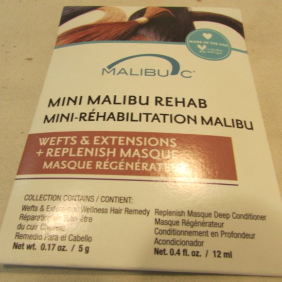 Malibu | Hair | Malibu C Mini Malibu Rehab 5 Packets | Poshmark